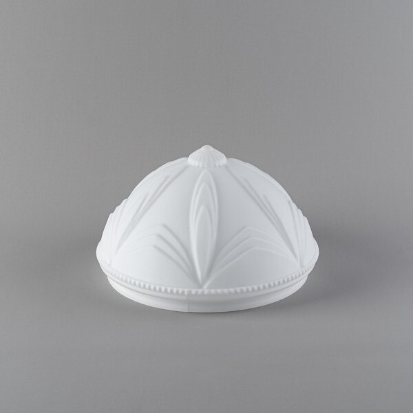 LI | Empire 14" Glass Shade 12 1/4" Fitter Opal Matte